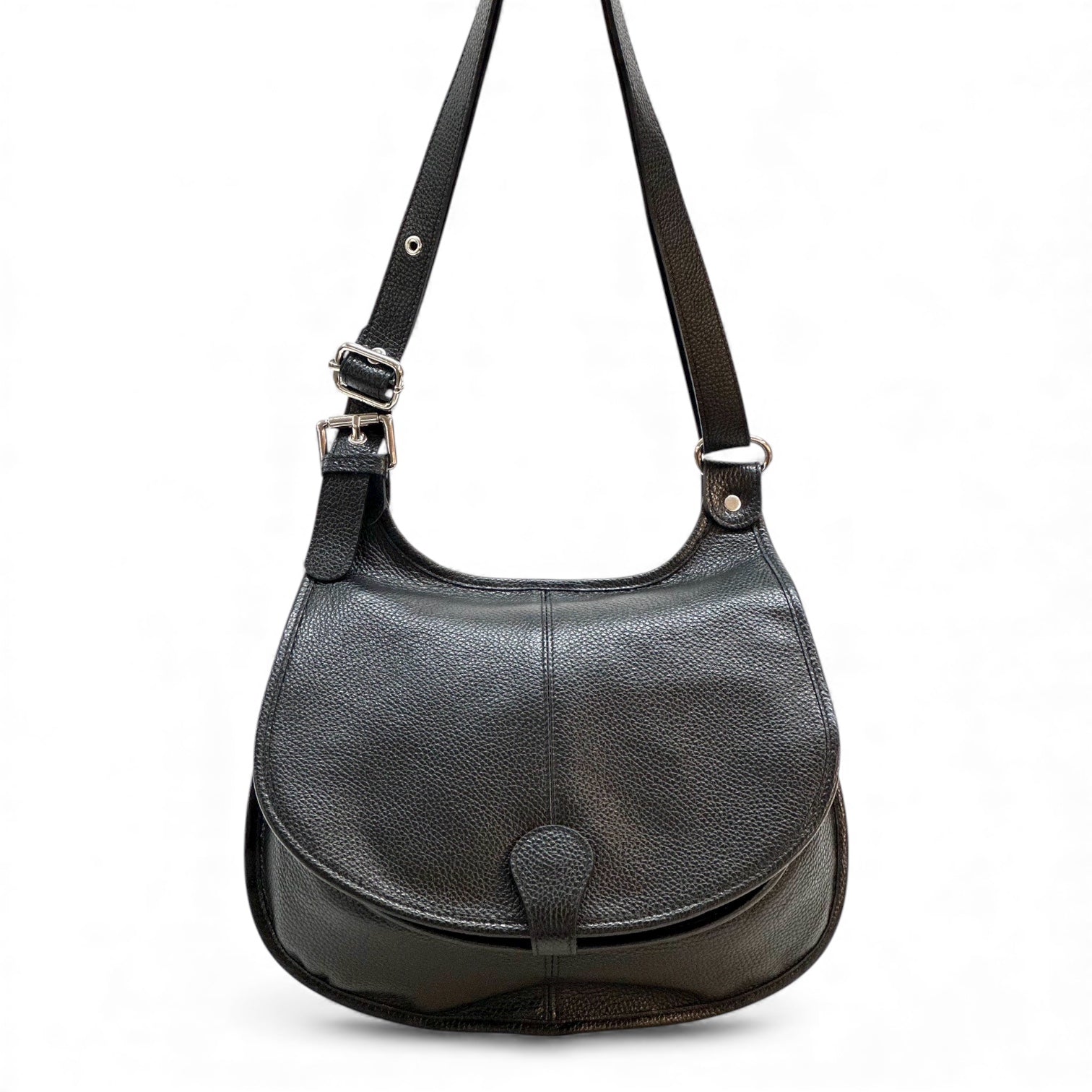 Borsa postina in pelle morbida donna Made in Italy | pepperinacalzature ...